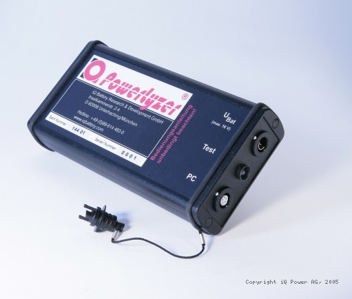 Der Powerlyzer ist ein Messgerät, welches das Ruhestromverhalten eines ...